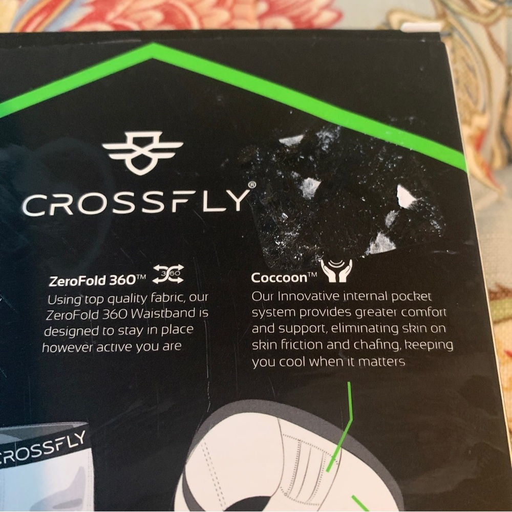 Crossfly Men's Underwear Ikon 6" Boxer Brief Shorts, … - Gem